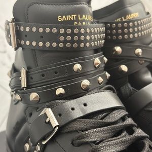 Saint Laurent | Shoes | Saint Laurent Paris Saint Laurent Black Leather ...